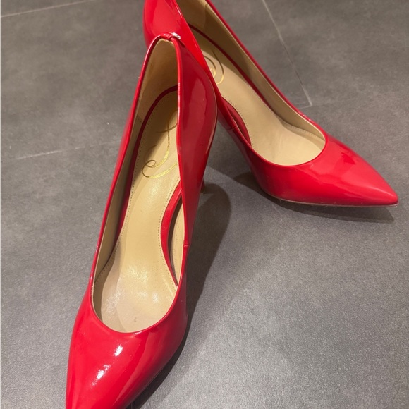 Sam Edelman | Shoes | Sam Edelman Ruby Red Hazel Pumps | Poshmark